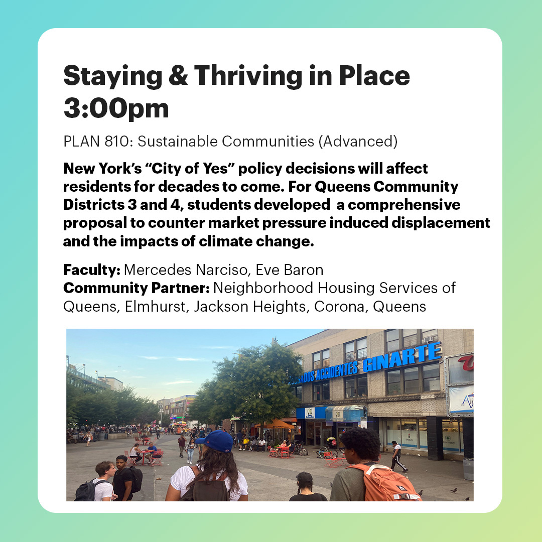 Urban and Community Planning, MS - School of Architecture