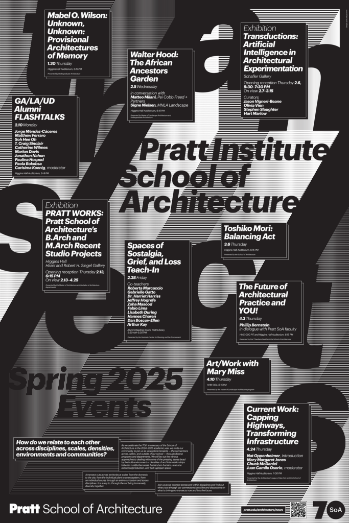 School of Architecture Spring 2025 Lecture Series - School of Architecture