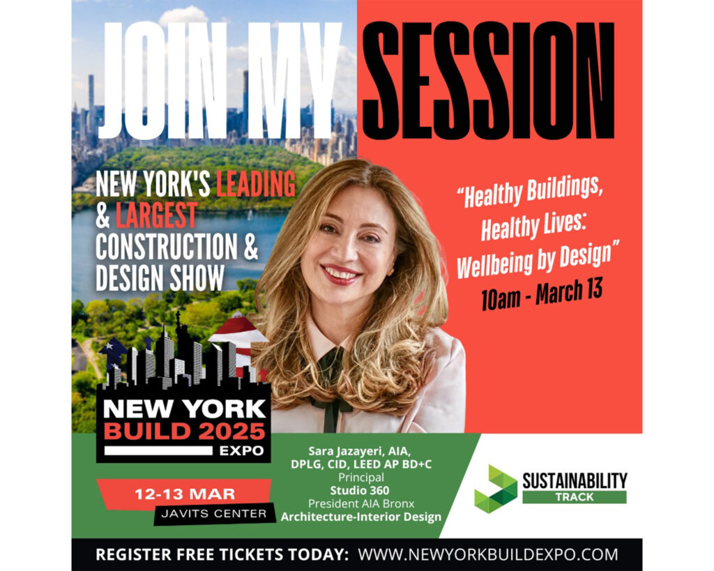SoA Faculty Sara Jazayeri Presents at New York Build Expo 2025 - School ...