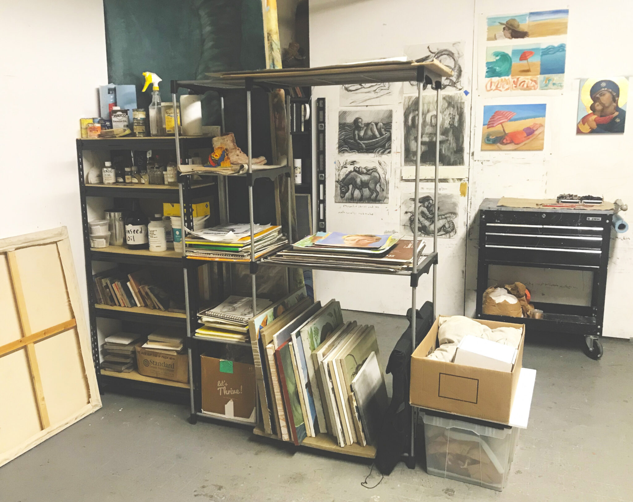 Sophia Kayafas Finds Flow in a Cloistered Studio - Pratt Institute