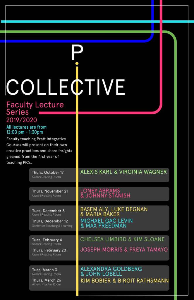 PIC Collective Faculty Lectures: Alexandra Goldberg and John Lobell