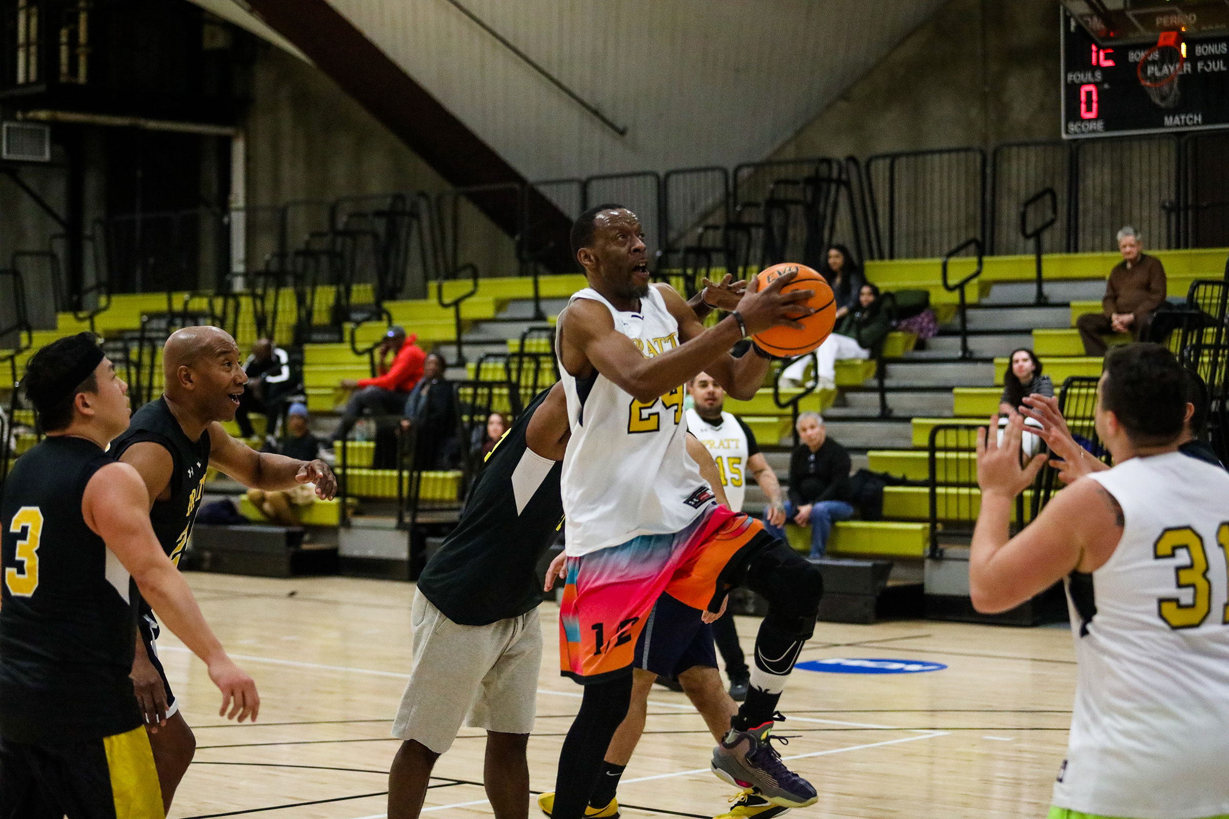 Former Cannoneers Return To Campus For Alumni Basketball Game Pratt Institute