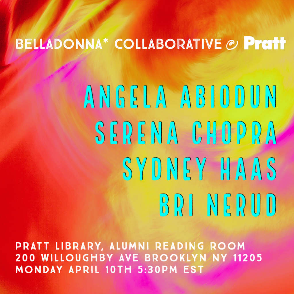 Belladonna* Collective @ Pratt