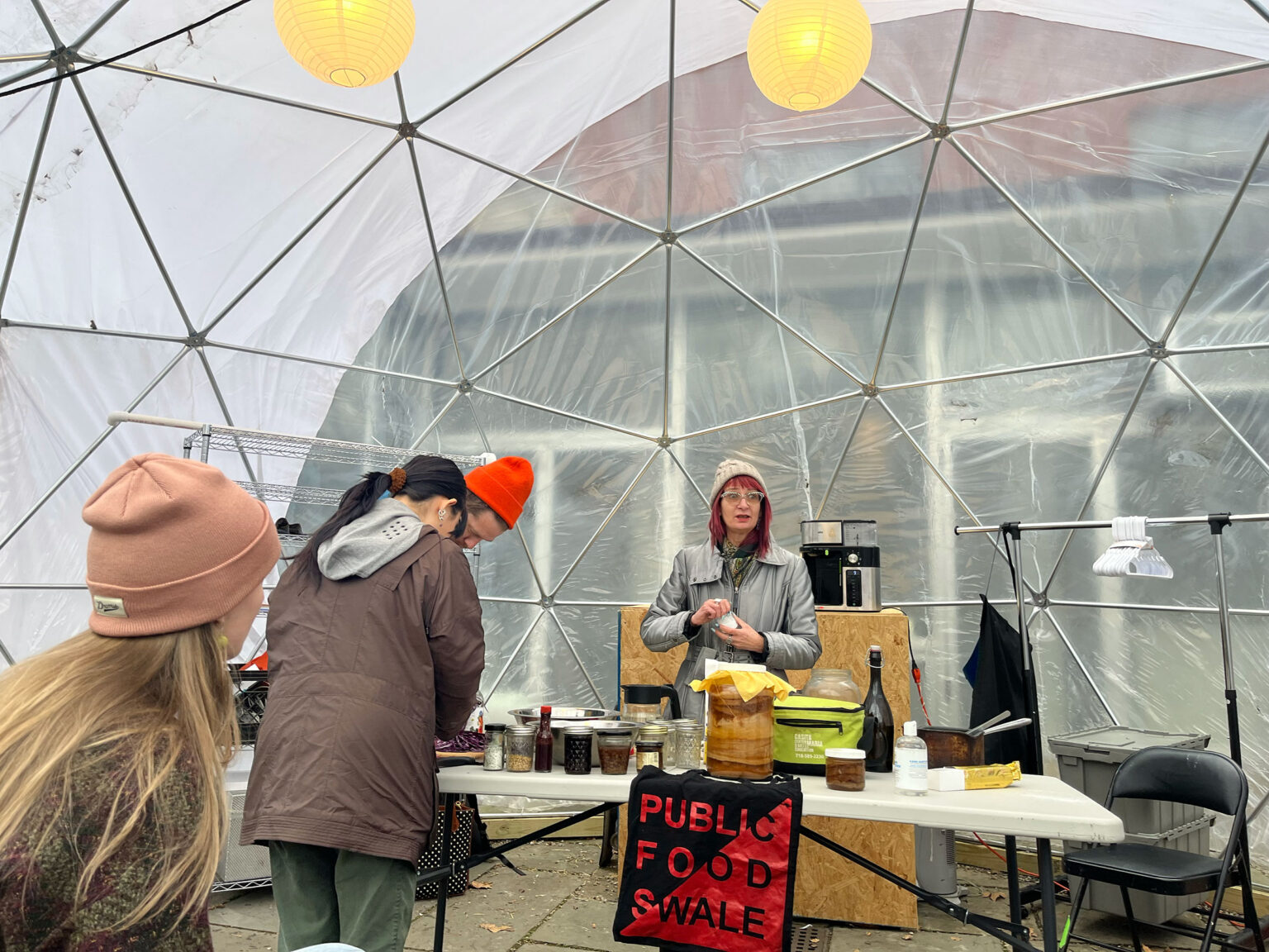 Building Community Beneath a Geodesic Dome - Pratt Institute