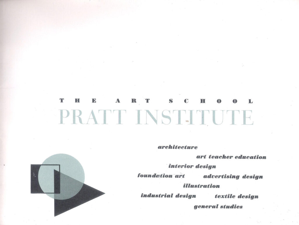 1949 Art School Brochure - Pratt Institute