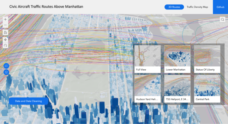 Manhattan Helicopter Maps - Pratt Institute