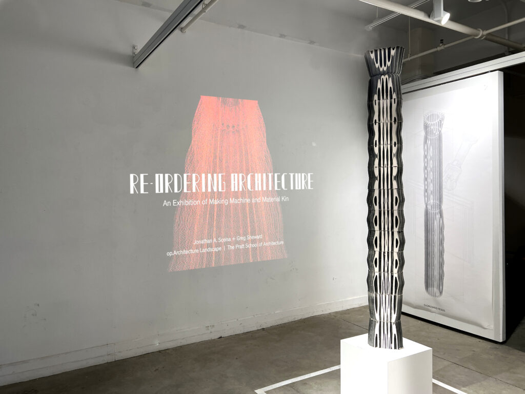 Gadrooned Reeds: Robotic Clay Additions and Subtractions - Pratt Institute