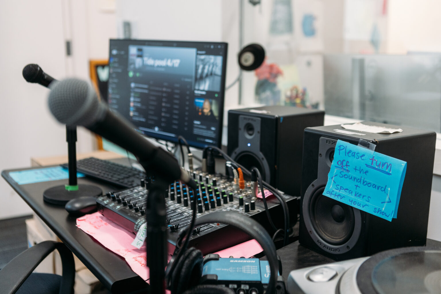 Inside the Studio with WPIR Pratt Radio - Pratt Institute