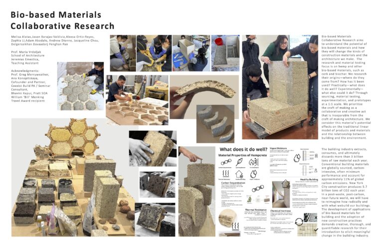 Bio-based Materials Collaborative Research - Pratt Institute